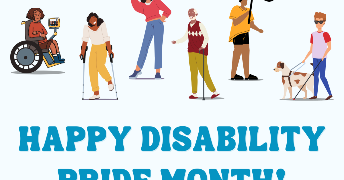Celebrate Disability Pride Month!